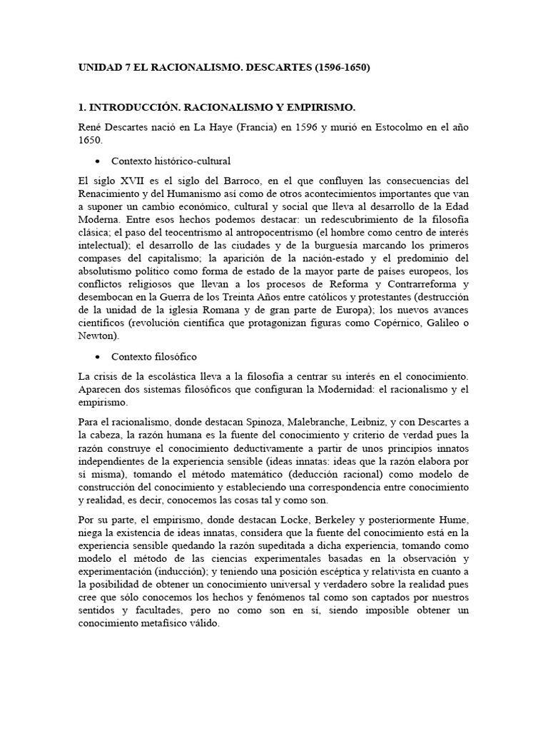 Descartes | PDF
