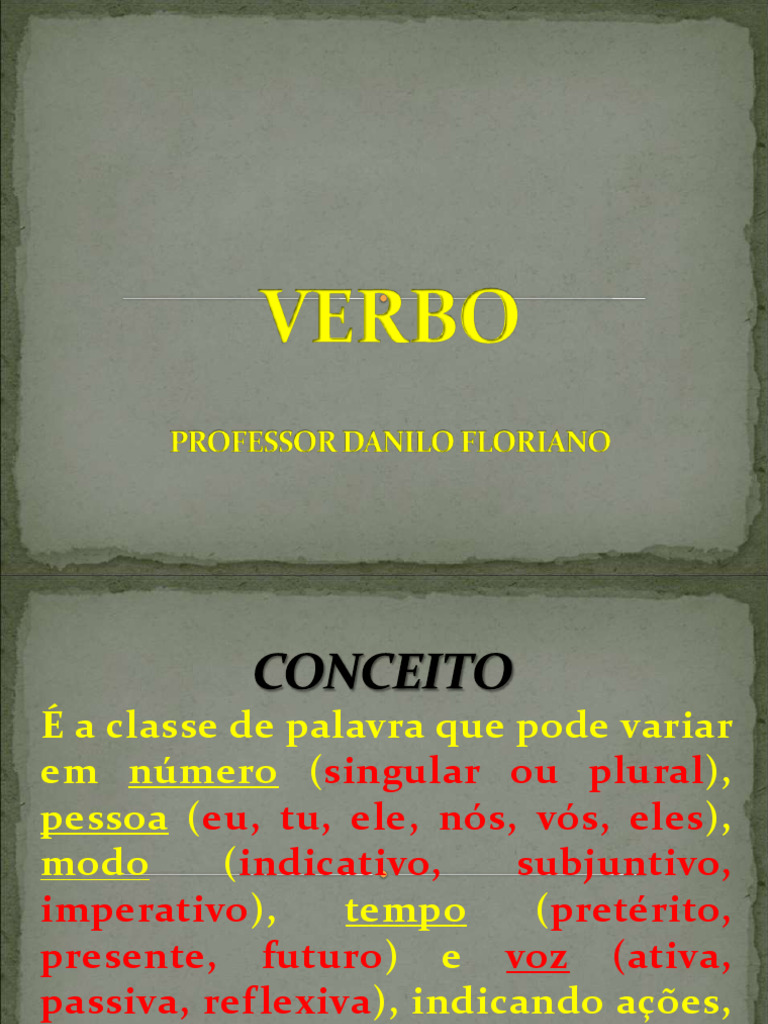 Verbos I | PDF | Foreign Language Studies