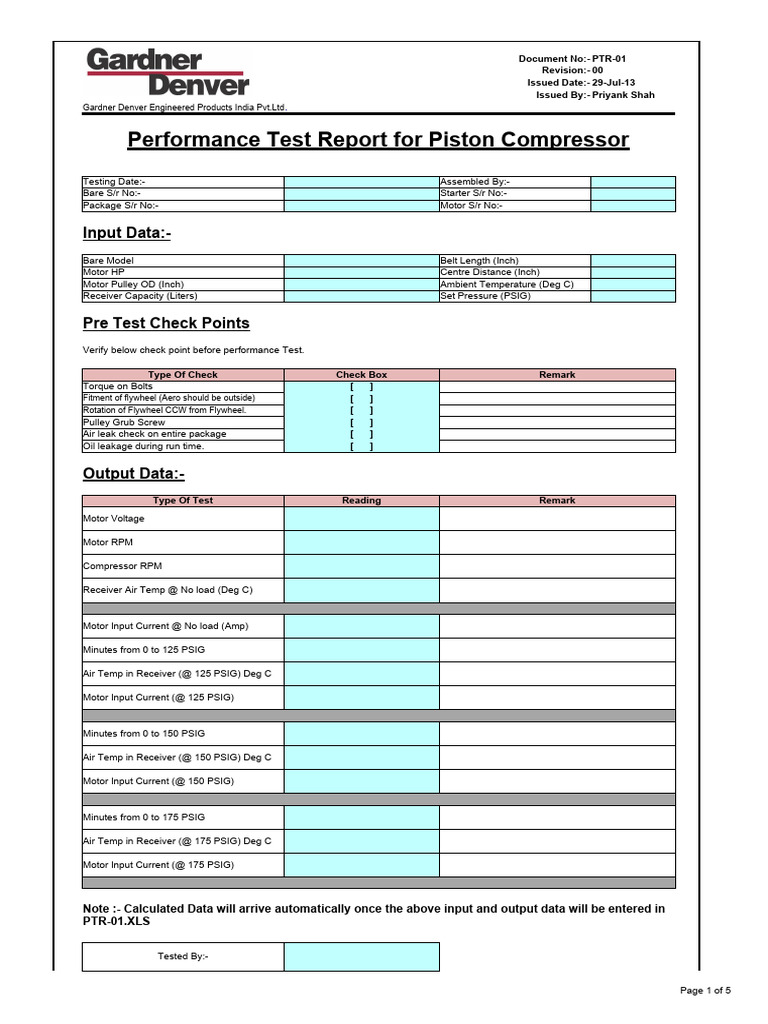 PTR 01 Master File | PDF | Horsepower | Manufactured Goods