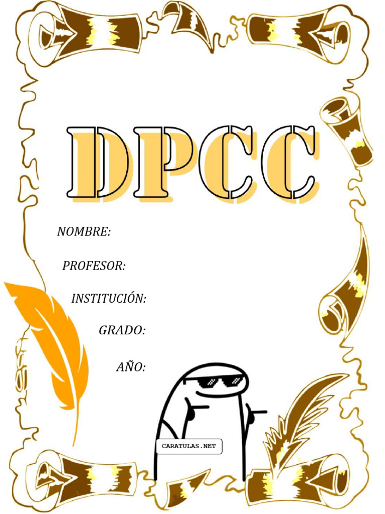 Caratula DPCC | PDF
