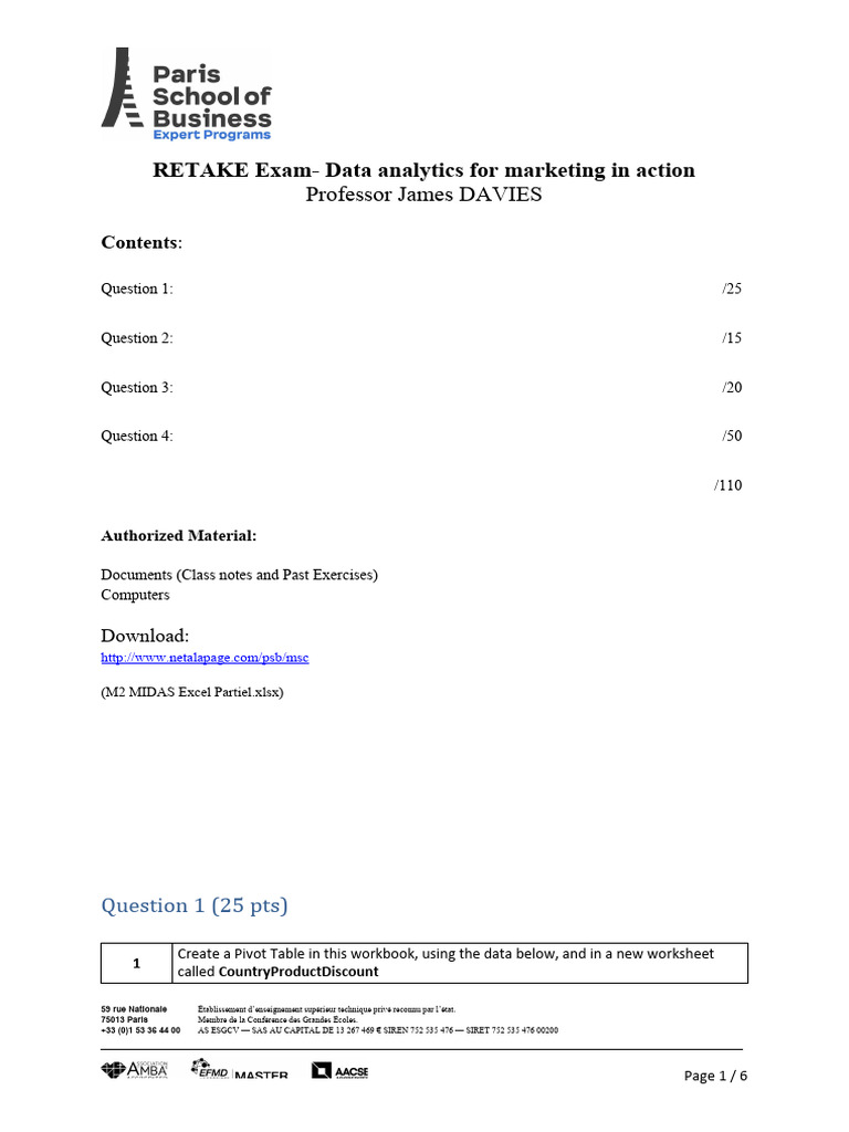 RETAKE - Data Analytics For Marketing in Action | PDF | Computers