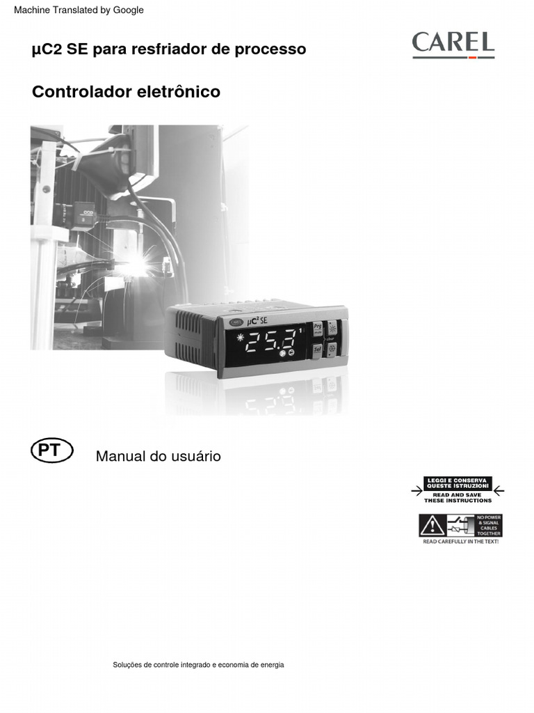 Manual do Controlador µC2 SE | PDF | Fonte de energia | Rede de computadores