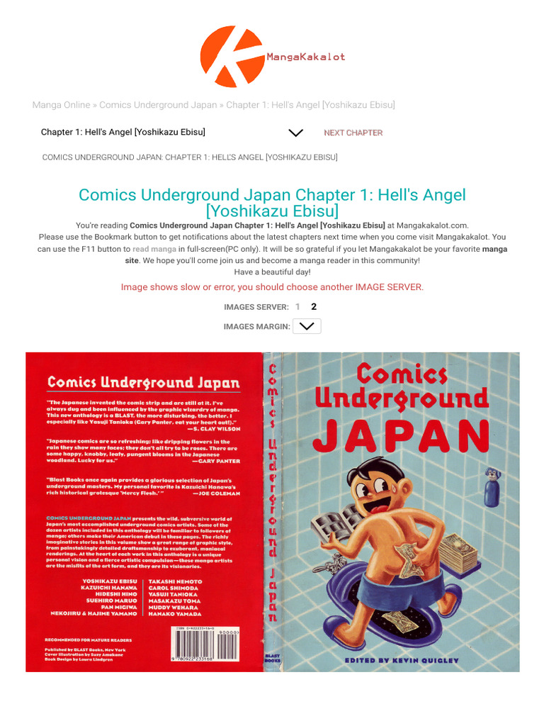 Comics Underground Japan Chapter 1 - Hell's Angel (Yoshikazu Ebis | PDF