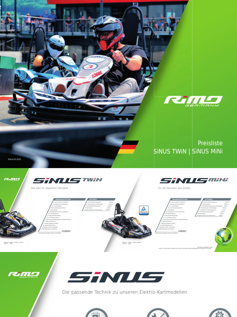 Preisliste SiNUS-TWiN SiNUS-MiNi Deutsch Web | PDF