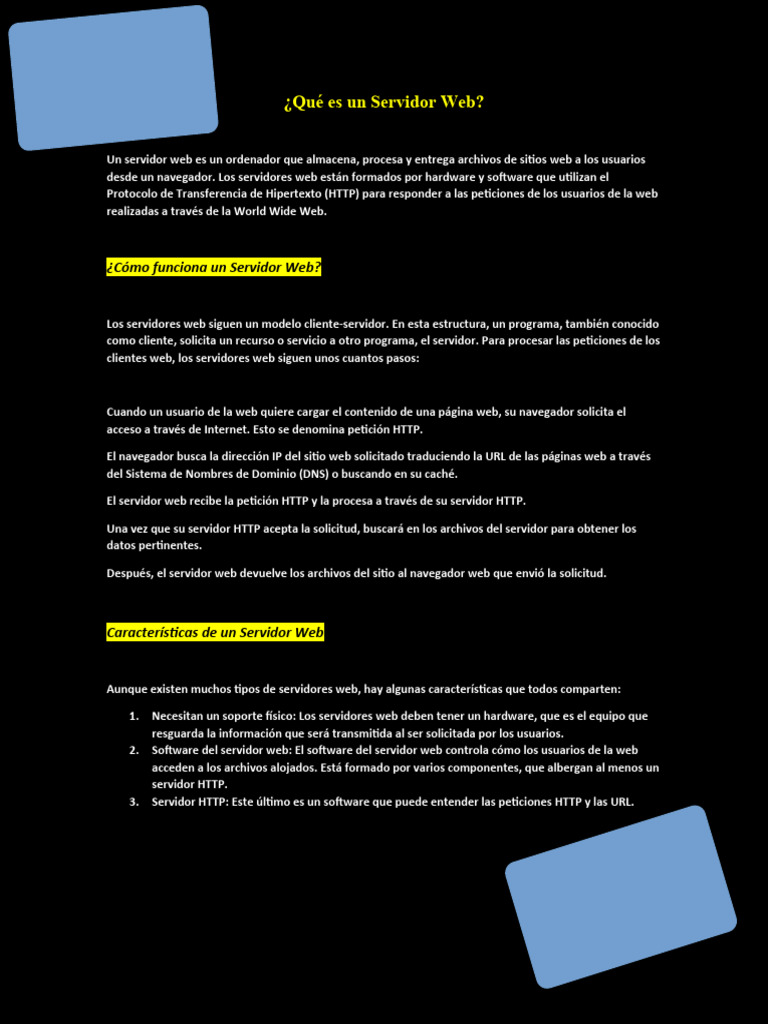 Introducción a Servidores Web y PHP | PDF