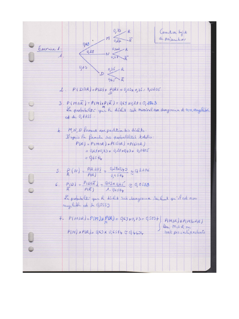 Correction Devoir Préparation | PDF