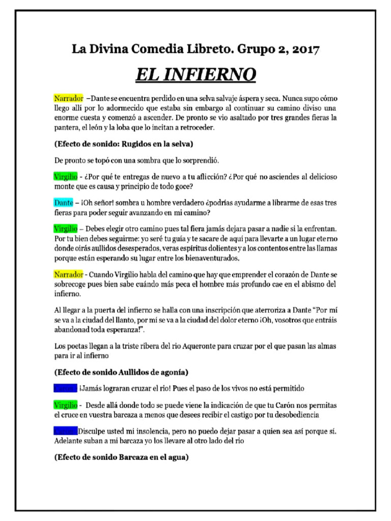 La Divina Comedia | PDF | Divina Comedia | Dante Alighieri