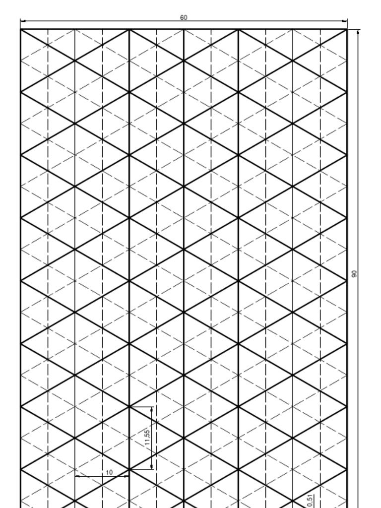 WOW Plantilla Triángulos A4 | PDF