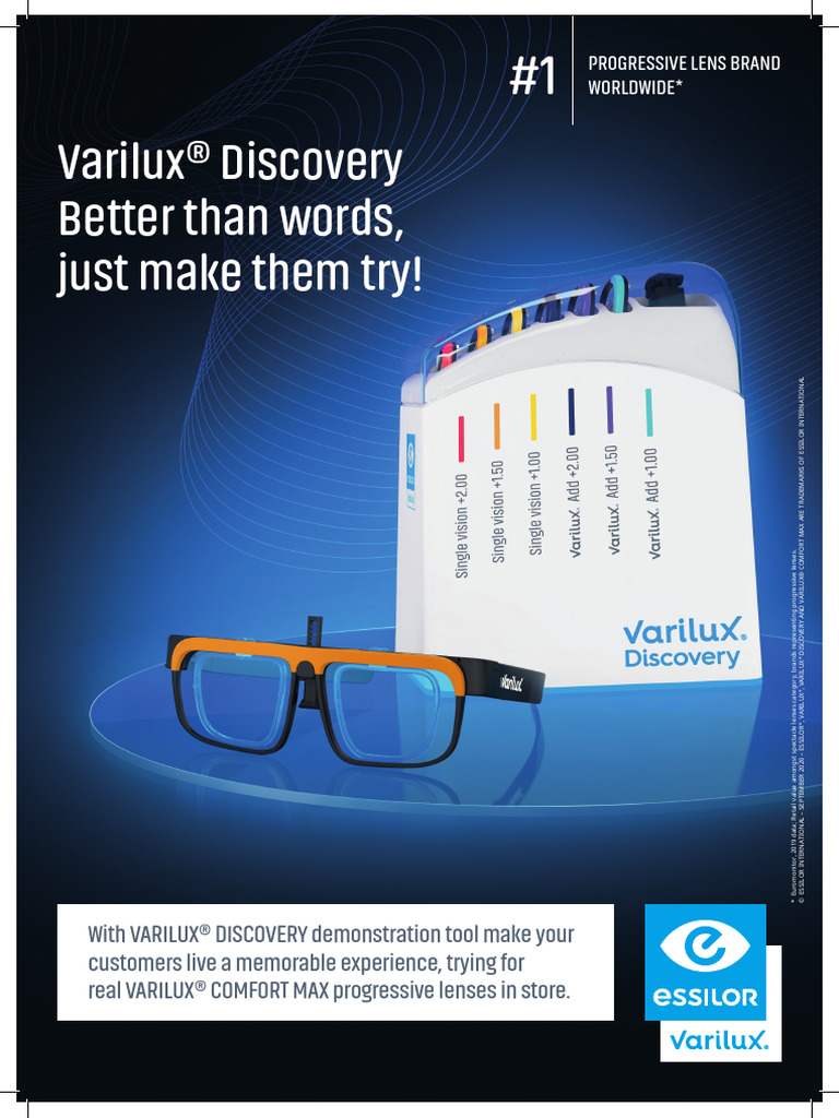7 - Varilux Discovery Brochure - Brochure | PDF | Lenses | Optics