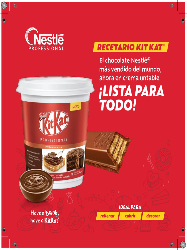 Recetario KitKat - 1 | PDF
