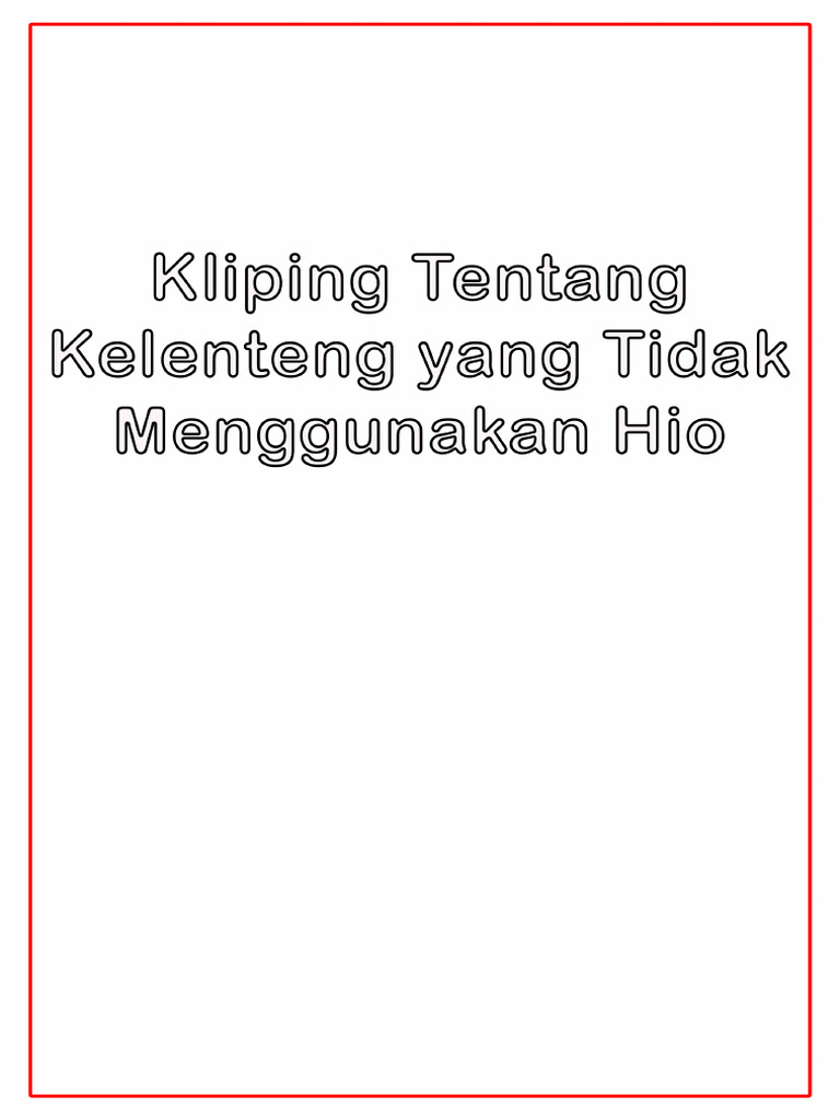 Pekong Ga Pake HIo | PDF