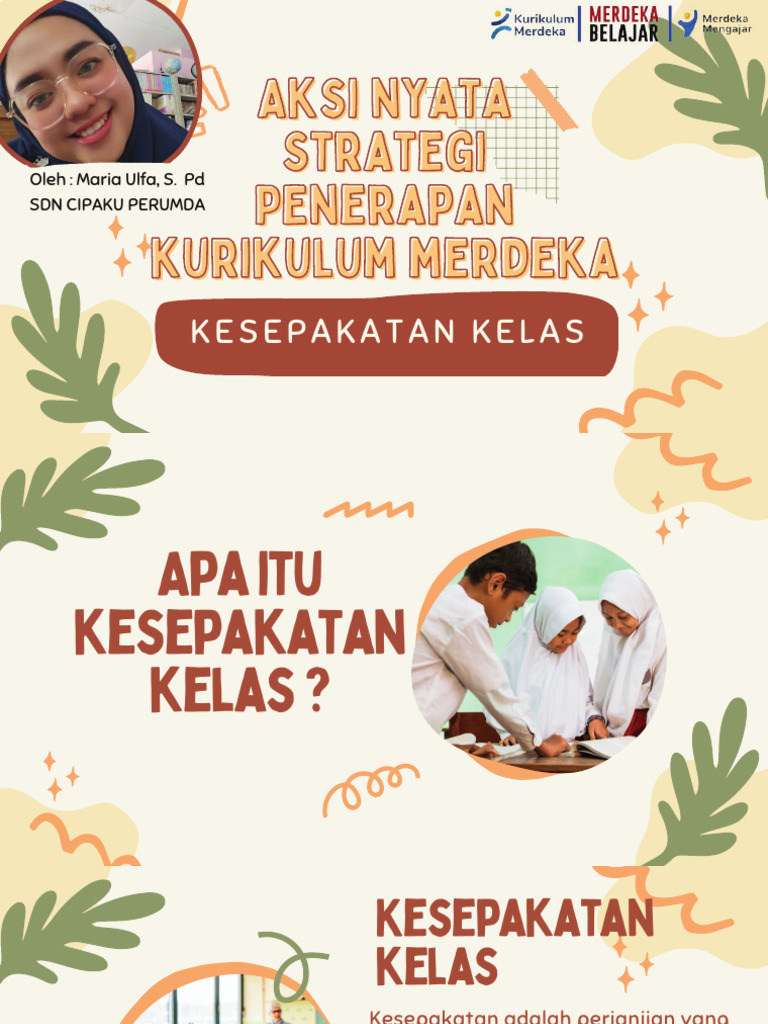 Aksi Nyata Kurikulum Merdeka Membuat Kesepakatan Kelas Maria Ulfa ...