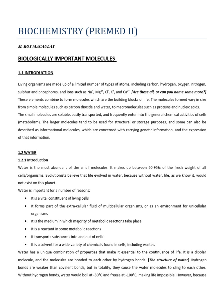 Updated Biochemistry Notes 2022 | PDF | Enzyme Inhibitor | Active Site