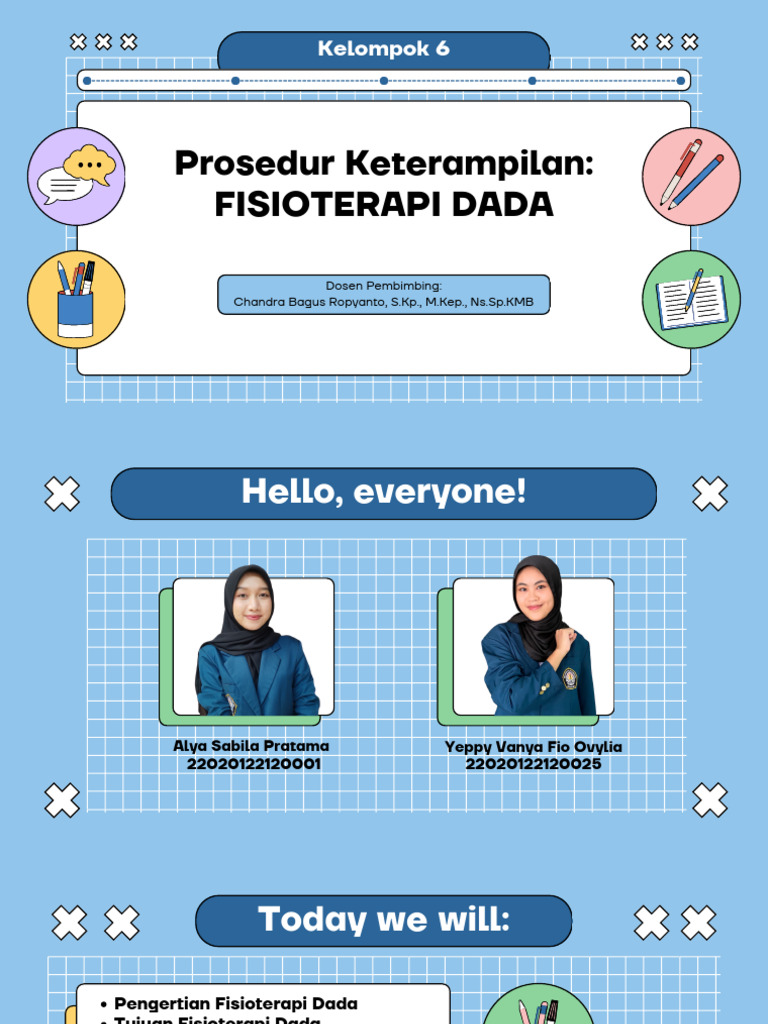 Kelompok 6 - PPT Fisioterapi Dada - A22.2 | PDF | Kesehatan Holistik ...