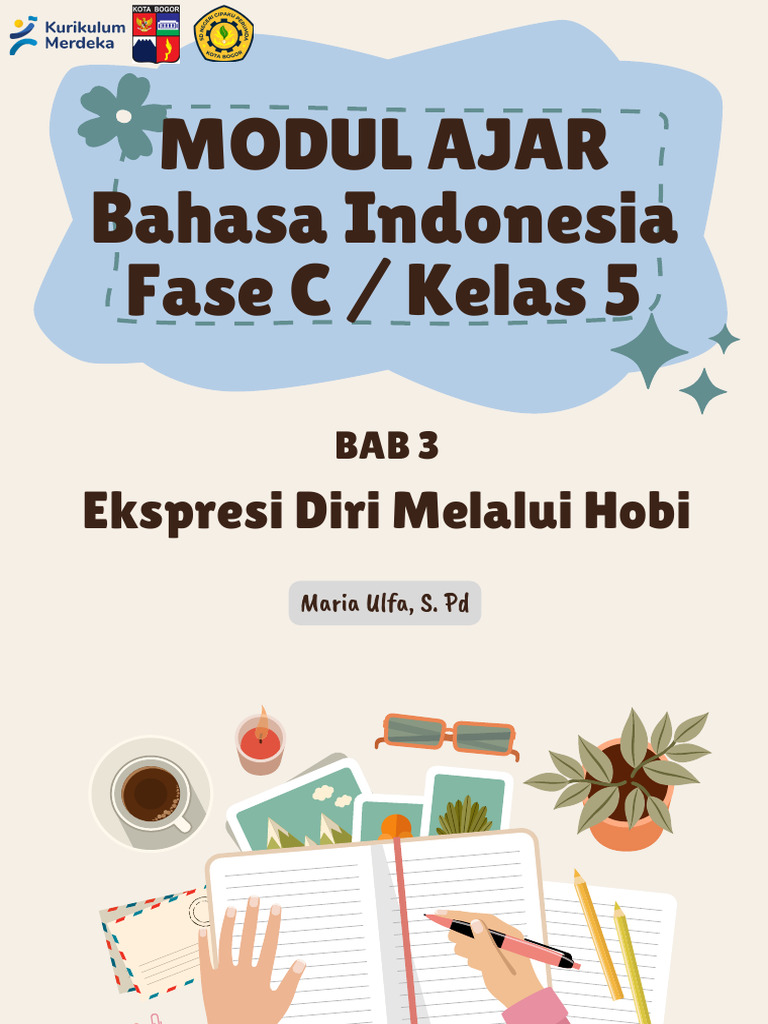 Modul Ajar Kelas 5 Fase C Bahasa Indonesia | PDF | Sains & Matematika