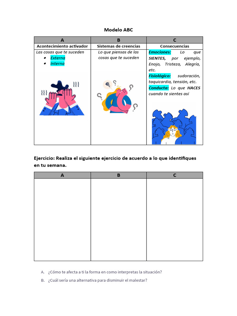 Formato de Registro ABC | PDF