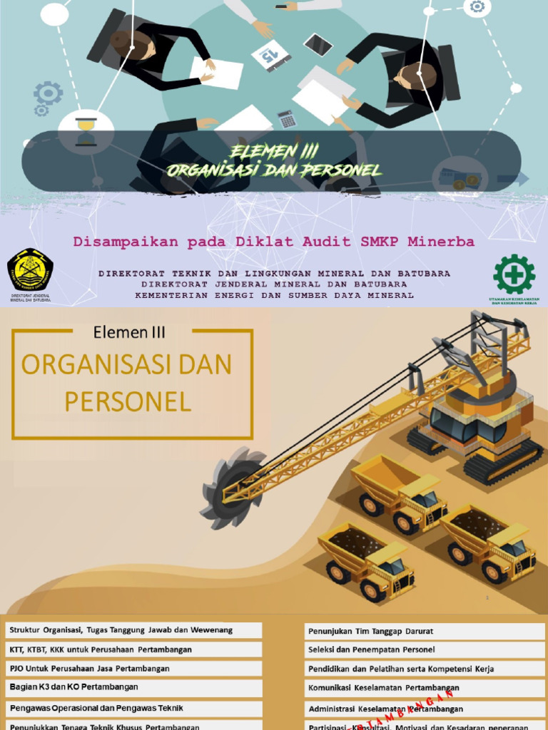 8. Materi 8 SMKP Minerba-Elemen III_Diklat Audit | PDF