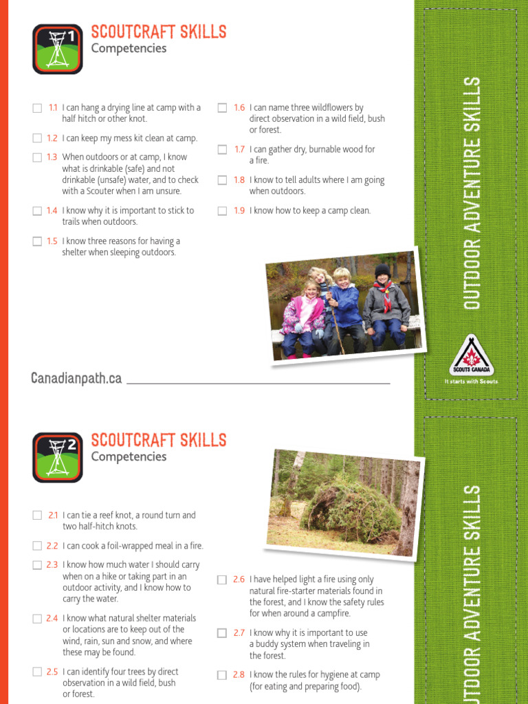 Scoutcraft Skills en | PDF | Camping | Outdoor Cooking