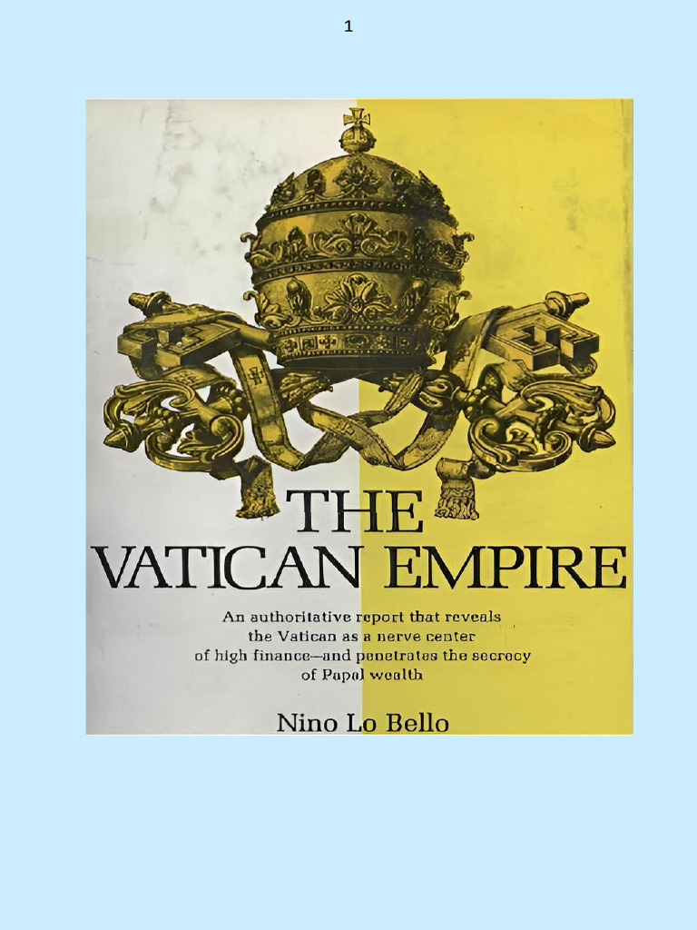 El Imperio Vaticano Nino Lo Bello - 061607 | Descargar gratis PDF | Iglesia Católica | Ciudad ...