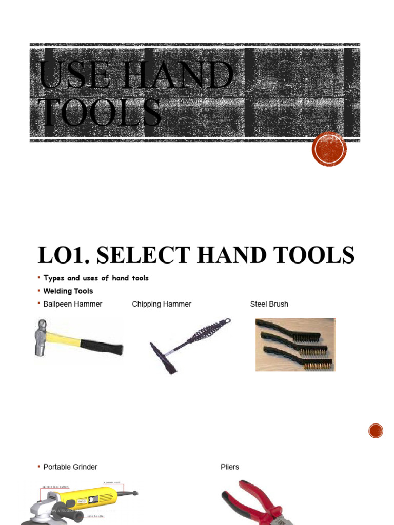 Use Hand Tools | PDF