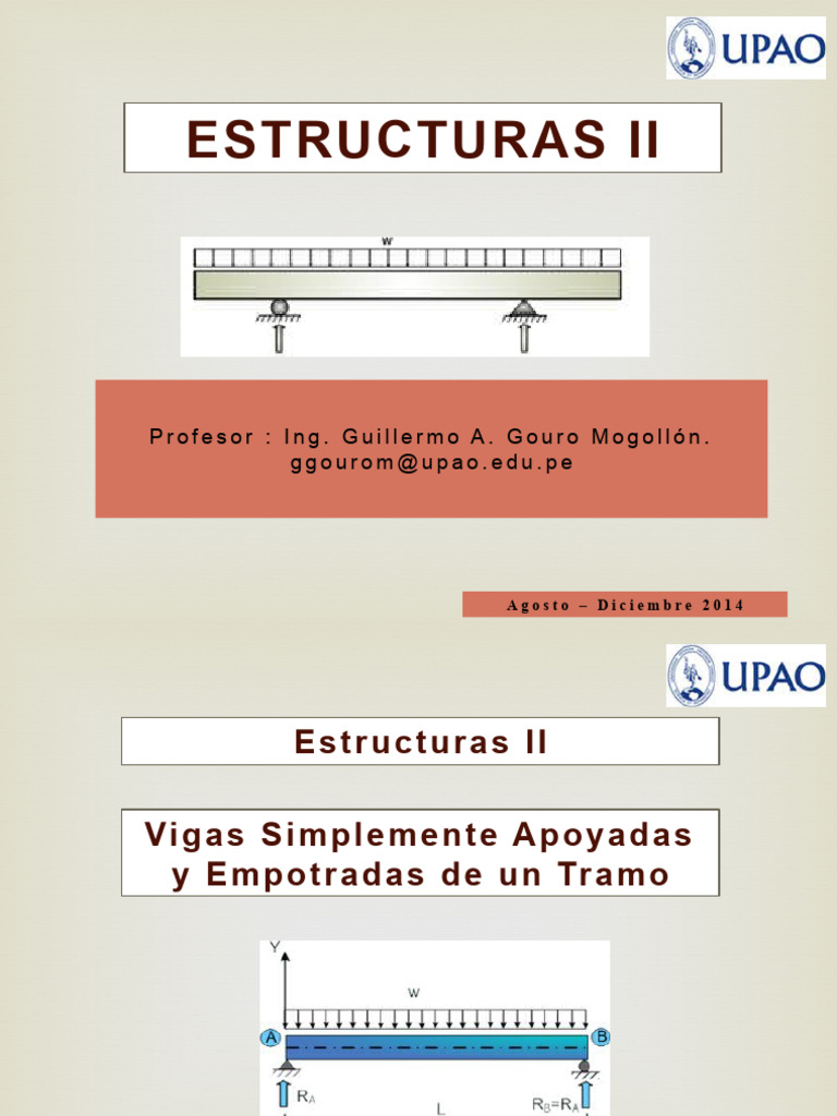 Vigas Apoyadas y Empotradas en Estructuras | PDF | Métodos y materiales ...