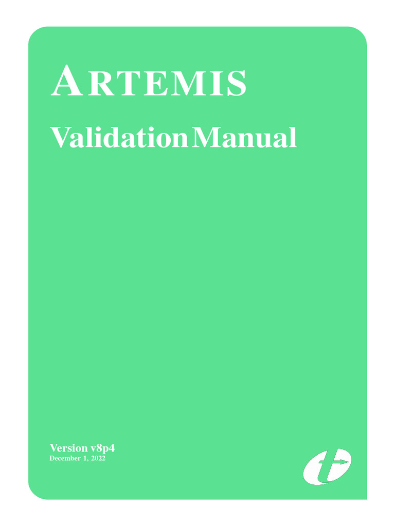 Artemis Validation v8p4 | PDF | Mechanical Engineering | Continuum Mechanics