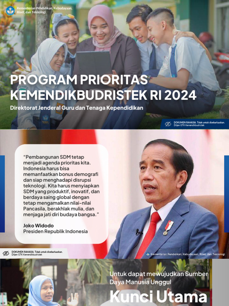 Paparan Untuk Rakor BBGP - BGP - Program Prioritas Ditjen GTK 2024 ...