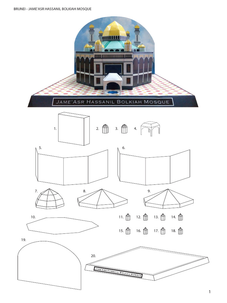 Brunei Bolkiah Mosque | PDF