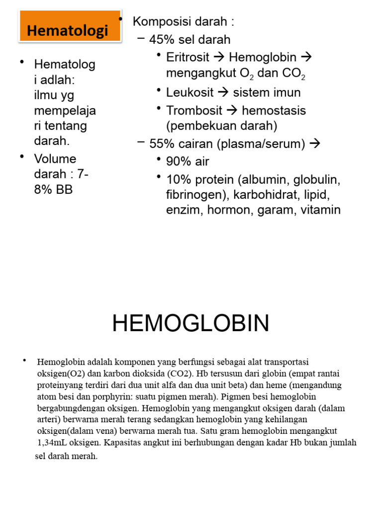 Indeks Eritrosit | PDF