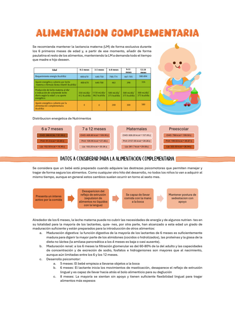 Apunte 5 Alimentacion Complementaria | Descargar gratis PDF ...
