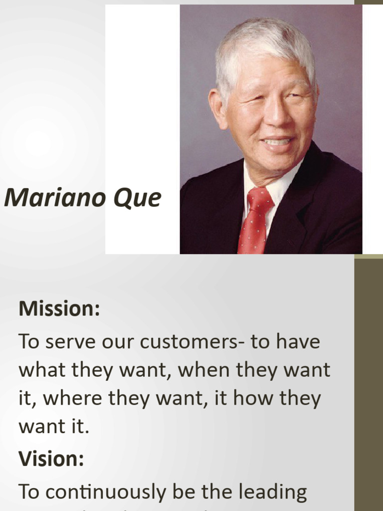 5-Mission and Vision Statement | PDF | Customer | Retail