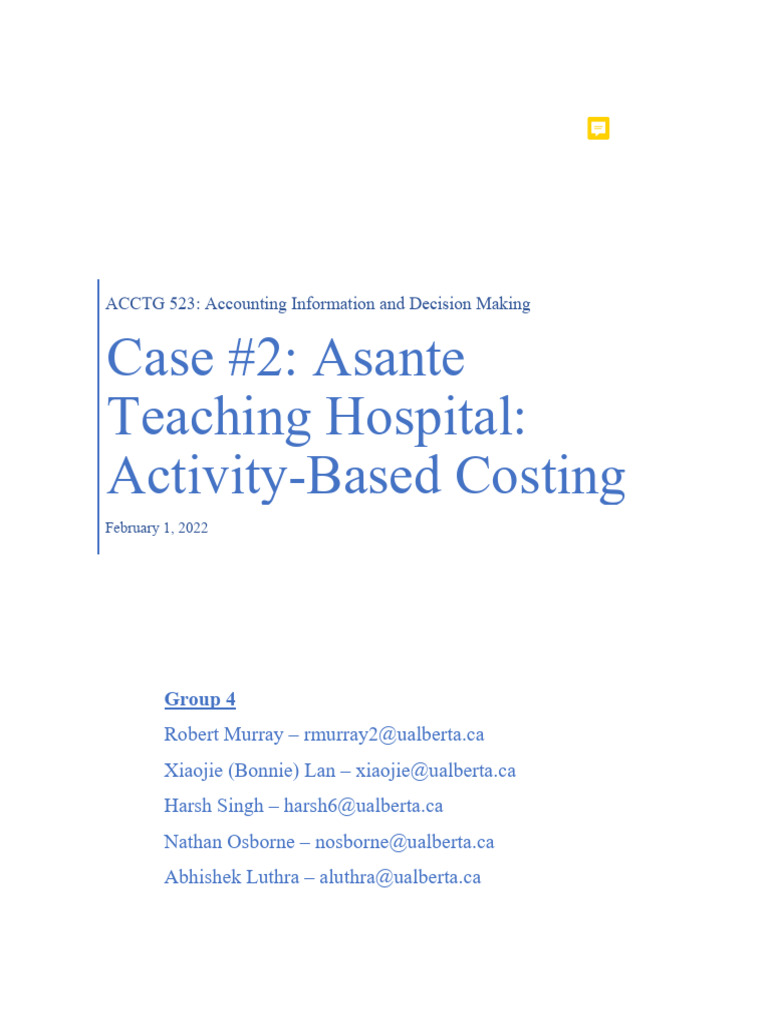 ACCTG523 B1 Case2 Grp4-sb | PDF