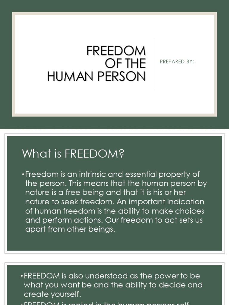 Understanding Human Freedom | PDF | Politics