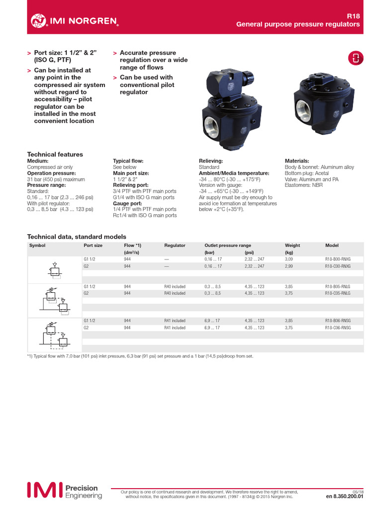 Imi Norgen | PDF | Pressure | Valve