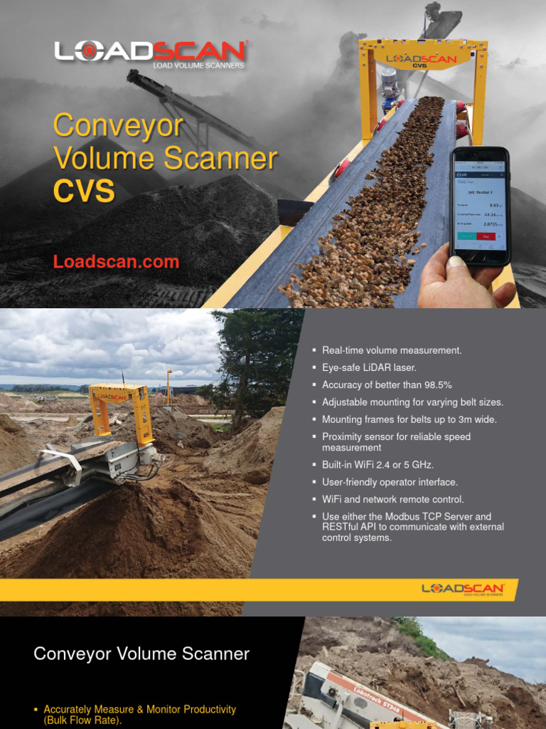 Loadscan CVS Presentation V2 | PDF | Programmable Logic Controller | Image Scanner