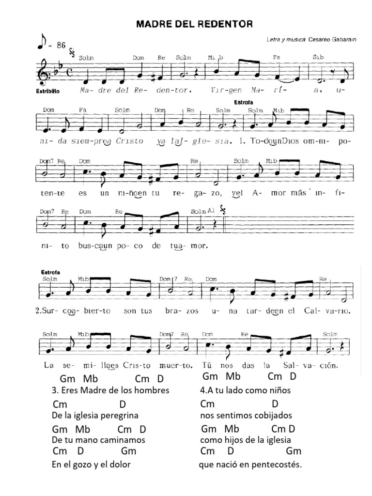 Madre Del Redentor | PDF