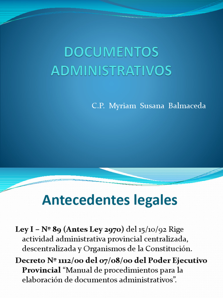 DOCUMENTOS-ADMINISTRATIVOS | PDF | Ministerio (Departamento de Gobierno) | Gobierno