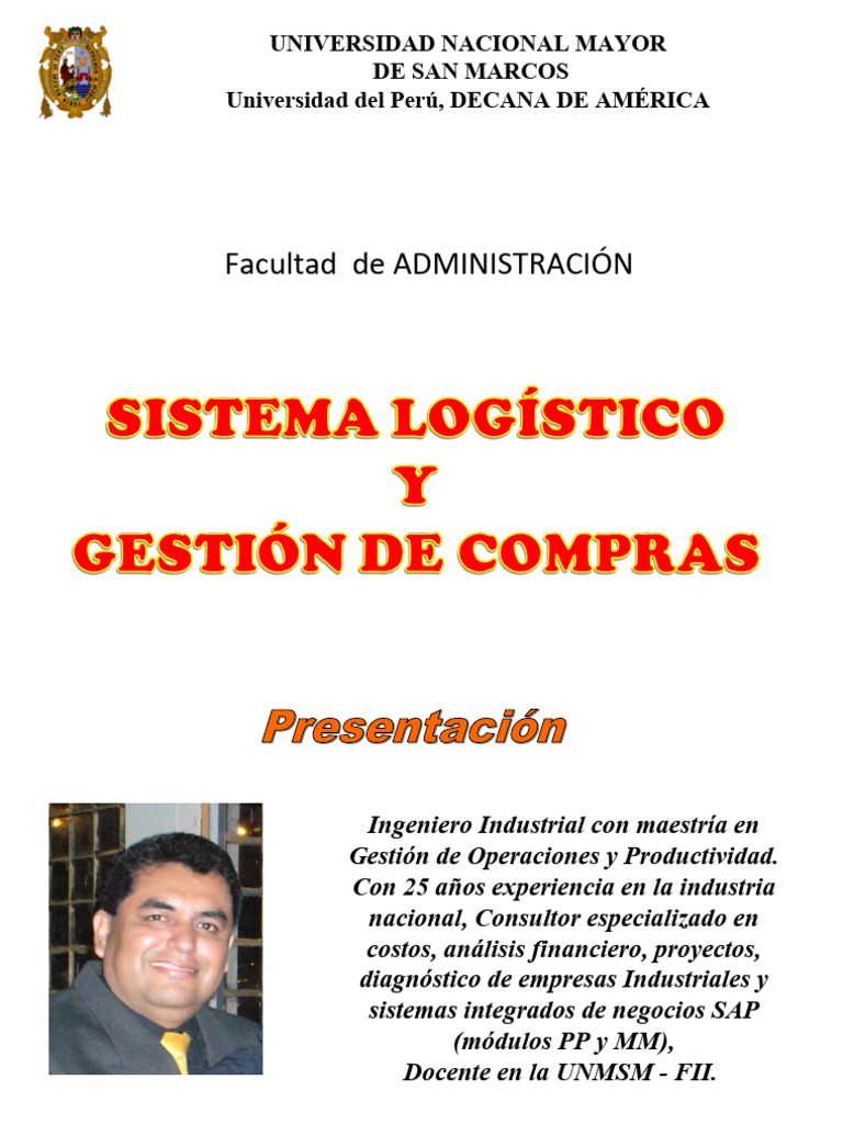 Mod 1 Logistica y Gestion Compras | PDF | Gestión de la cadena de ...