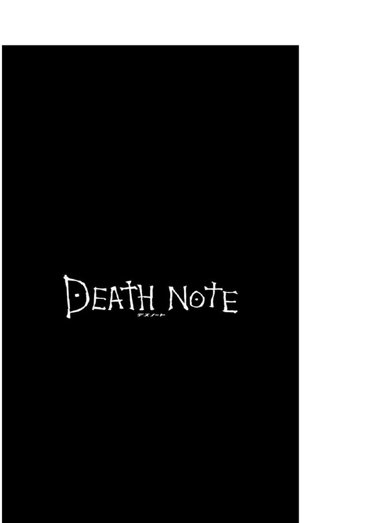 Death Note | PDF
