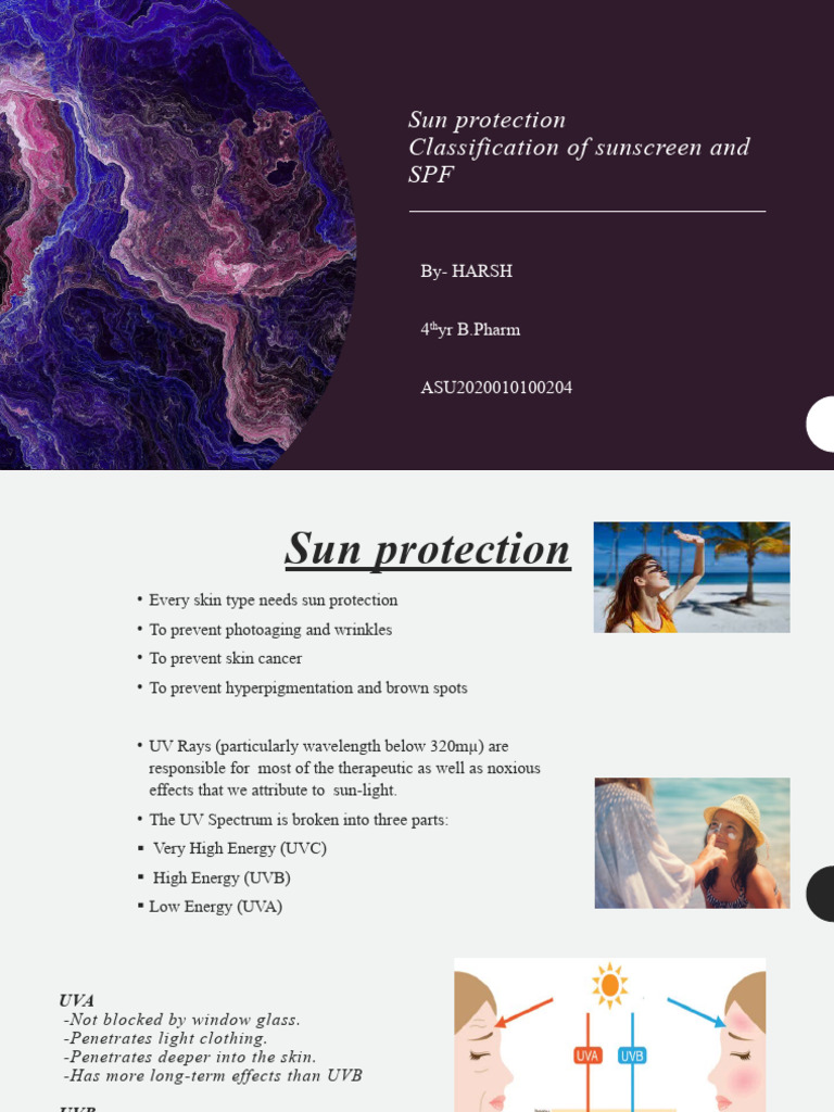 Sun Protection | PDF | Sunscreen | Ultraviolet