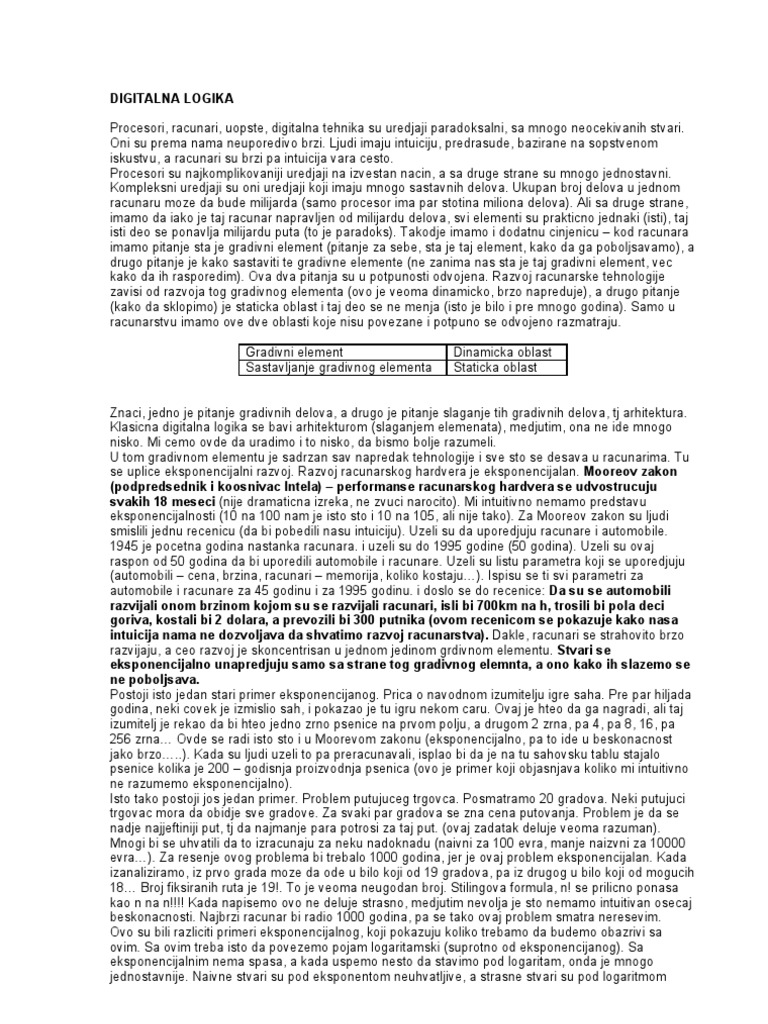 Digitalna Logika | PDF