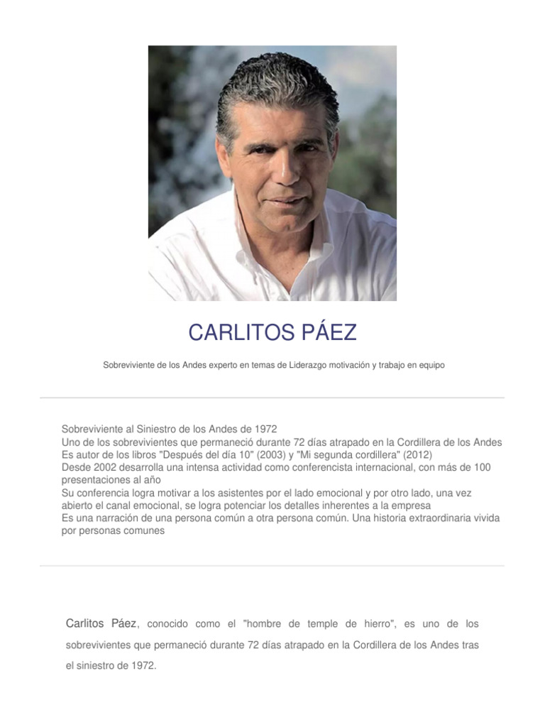 Carlitos Paez | PDF