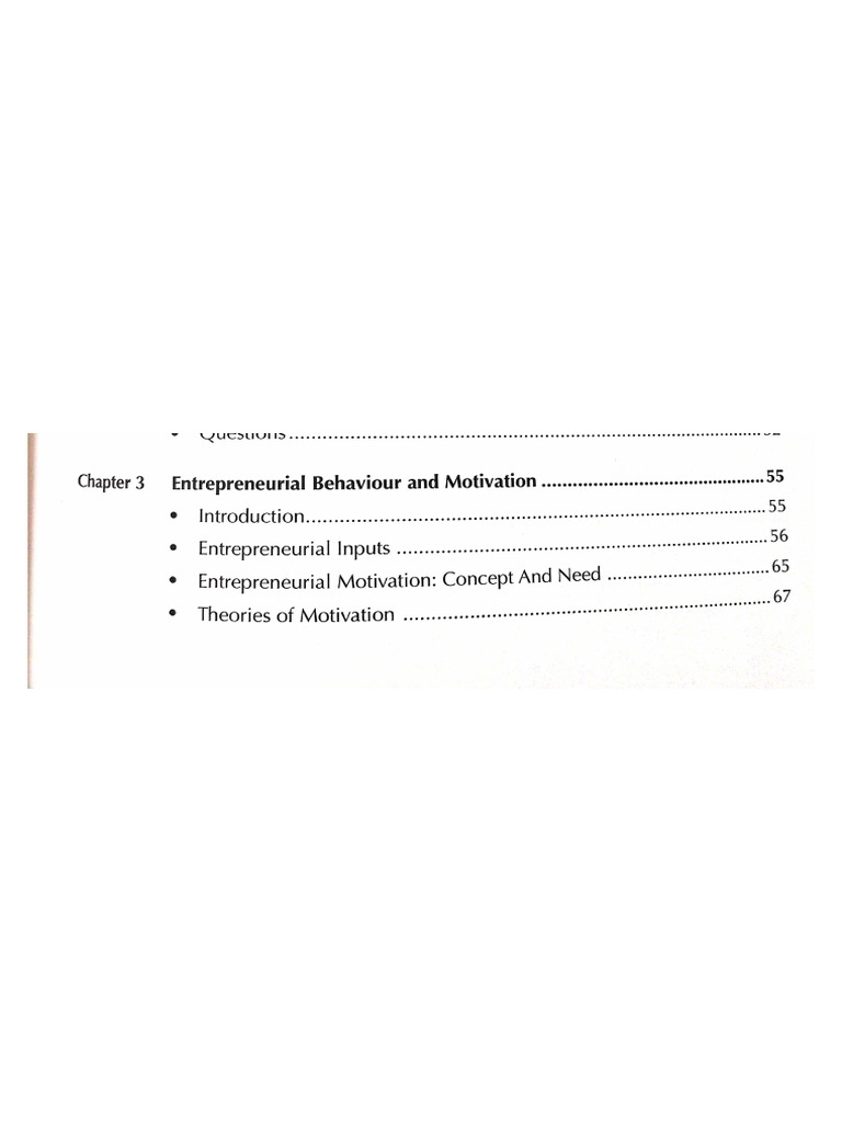 Chapter 3 Entrep Behaviour | PDF