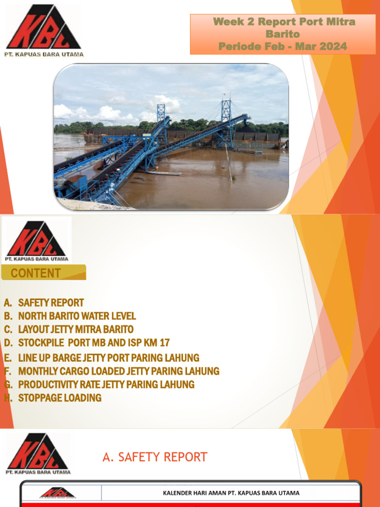 Port Productivity Report Week 2 | PDF | Boats | Watercraft