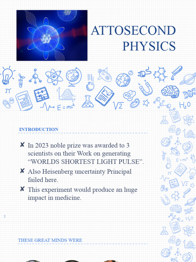 Attosecond Physics Unveiled | PDF | Science & Mathematics | Young Adult