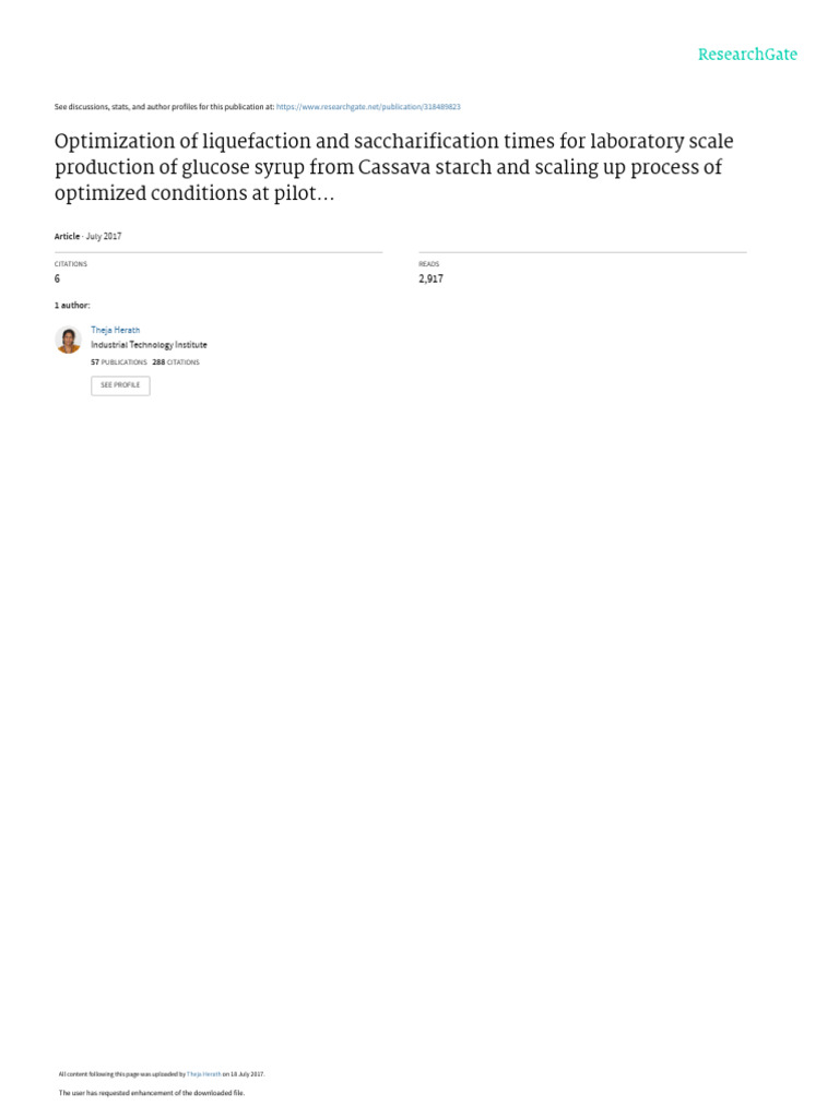 Isca RJCS 2017 048 | PDF | Starch | Glucose