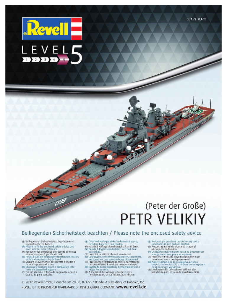 Model - Instruction - Revell - Peter Velikiy | PDF