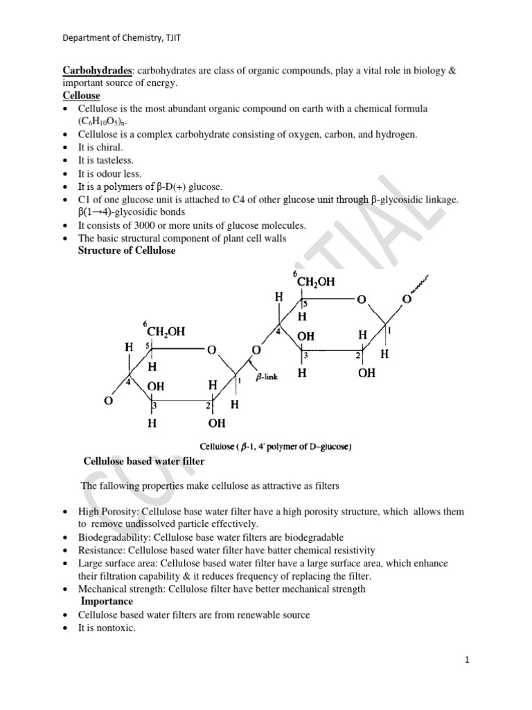 Unit - 1 Biology | PDF