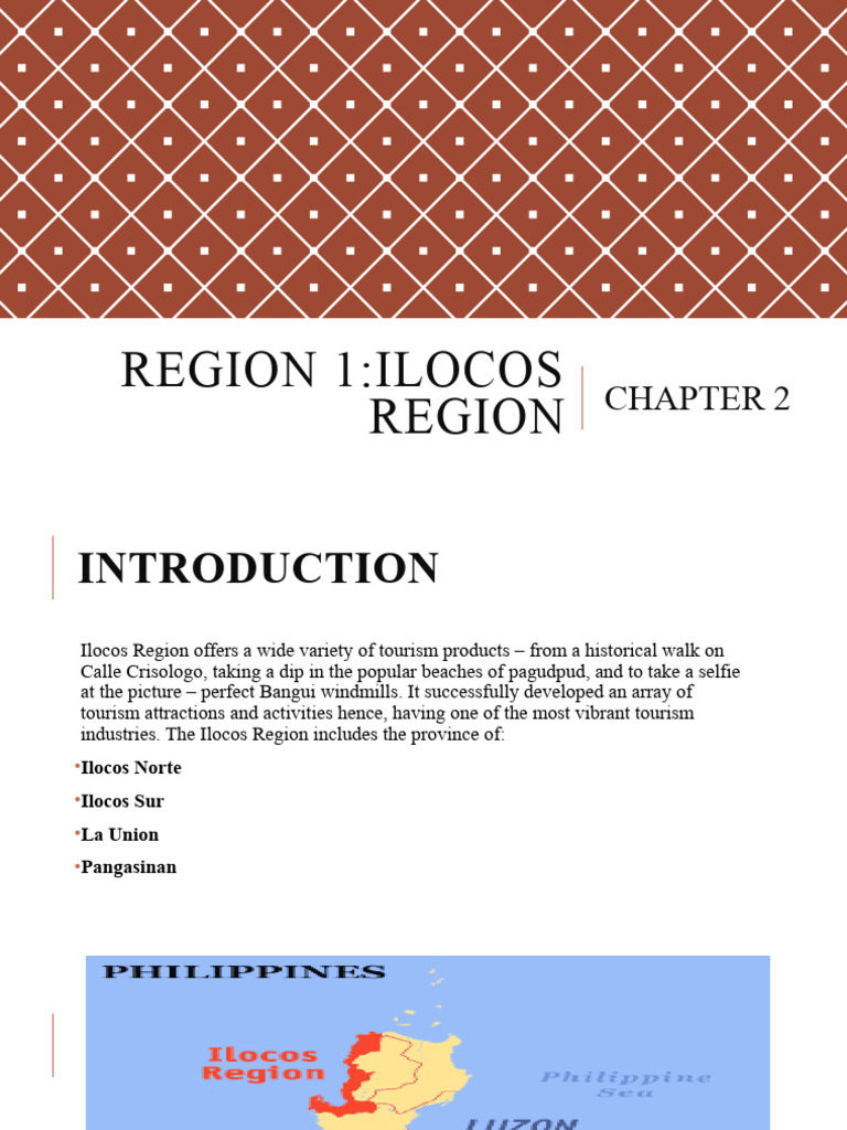 CHAPTER 2 Region 1 ILOCOS | PDF | Philippines