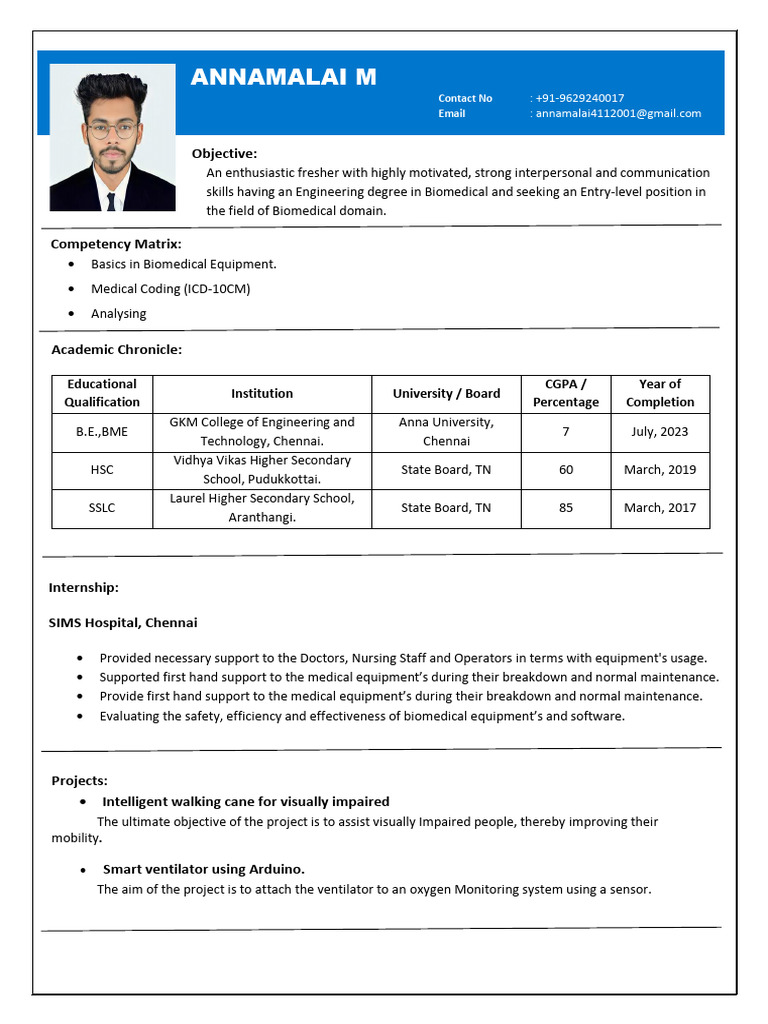 Annamalai M 0425 | PDF | Biomedical Engineering | Medical Device Annamalai M 0425 | PDF | Biomedical Engineering | Medical Device